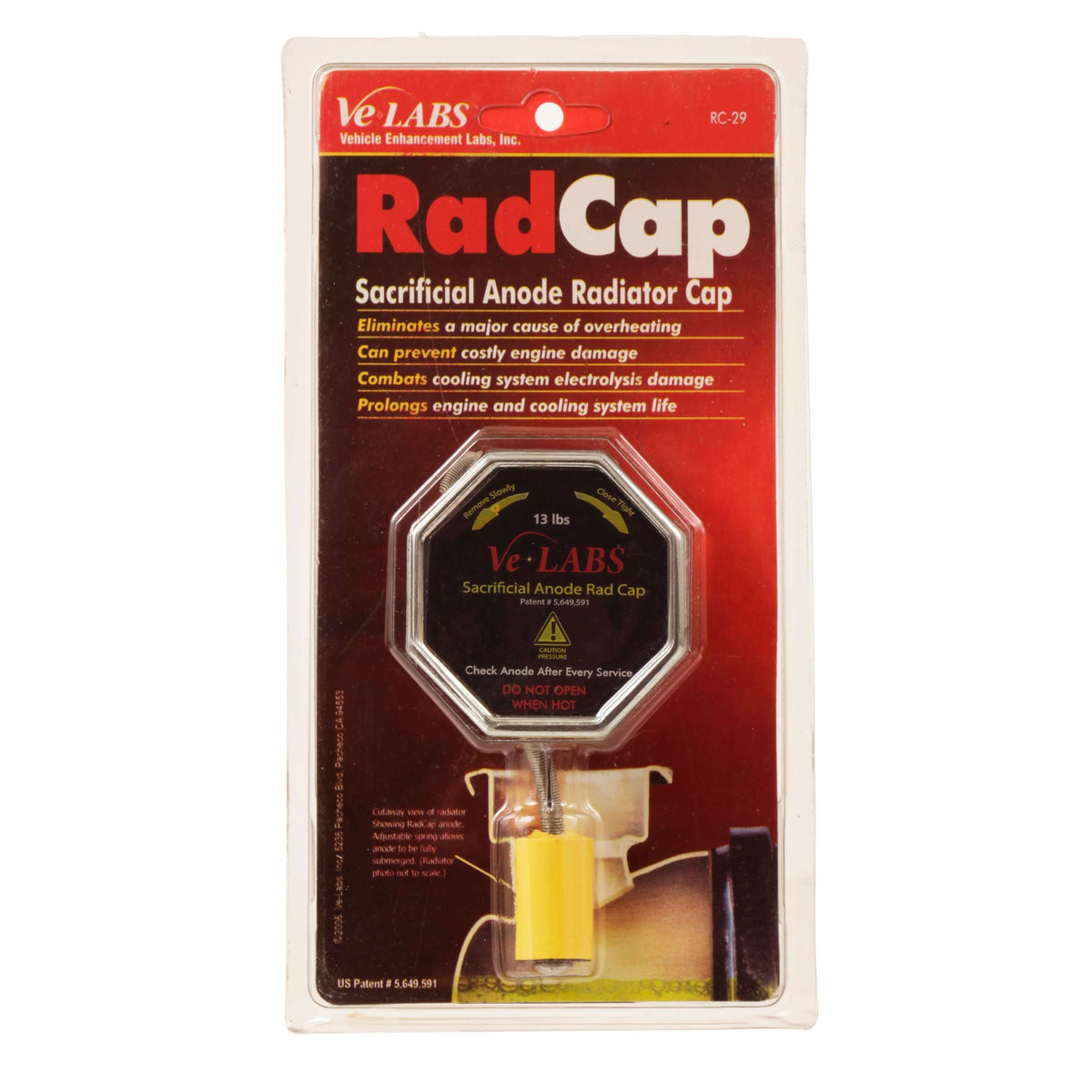 VE RC-29H RadCap 13LB. Hexagon – VE Labs
